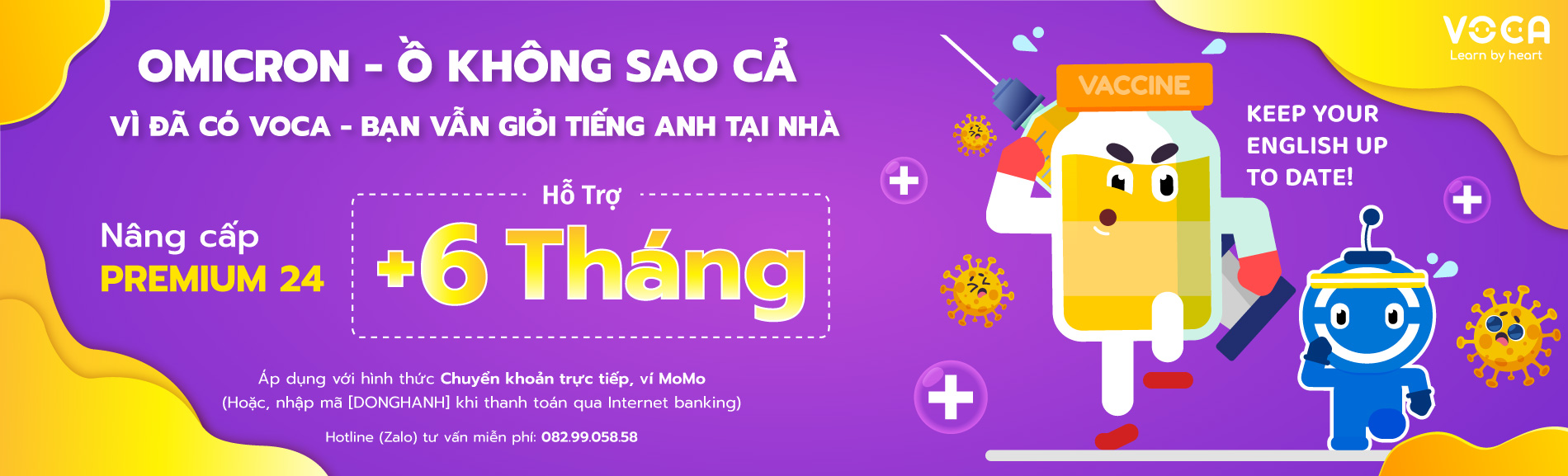 VOCA PREMIUM | TÀI KHOẢN HỌC TIẾNG ANH CAO CẤP